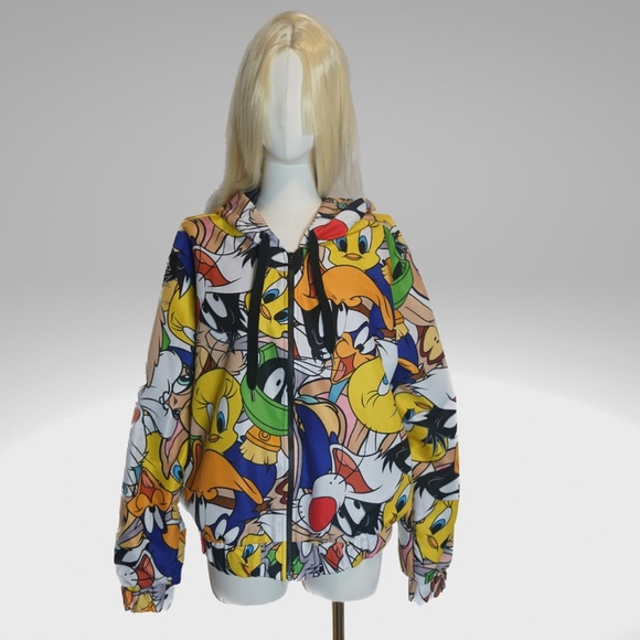 Warner Bros. | Jackets & Coats | Looney Tunes Jacket Large | Poshmark